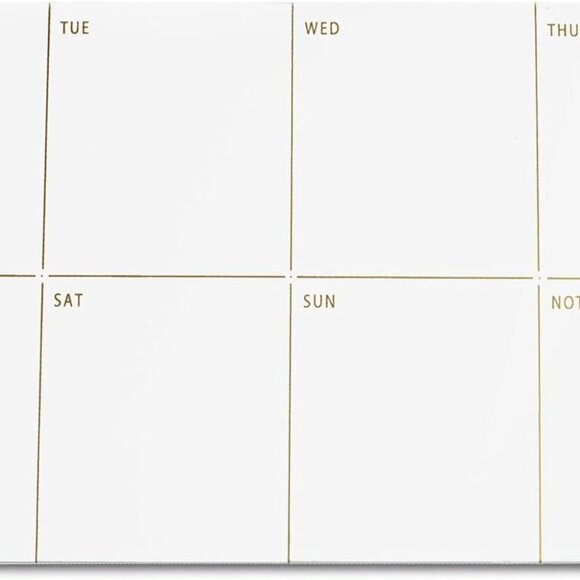 Office | Weekly Planner Dry Erase Board For Deskacrylic Desktop Weekly ...